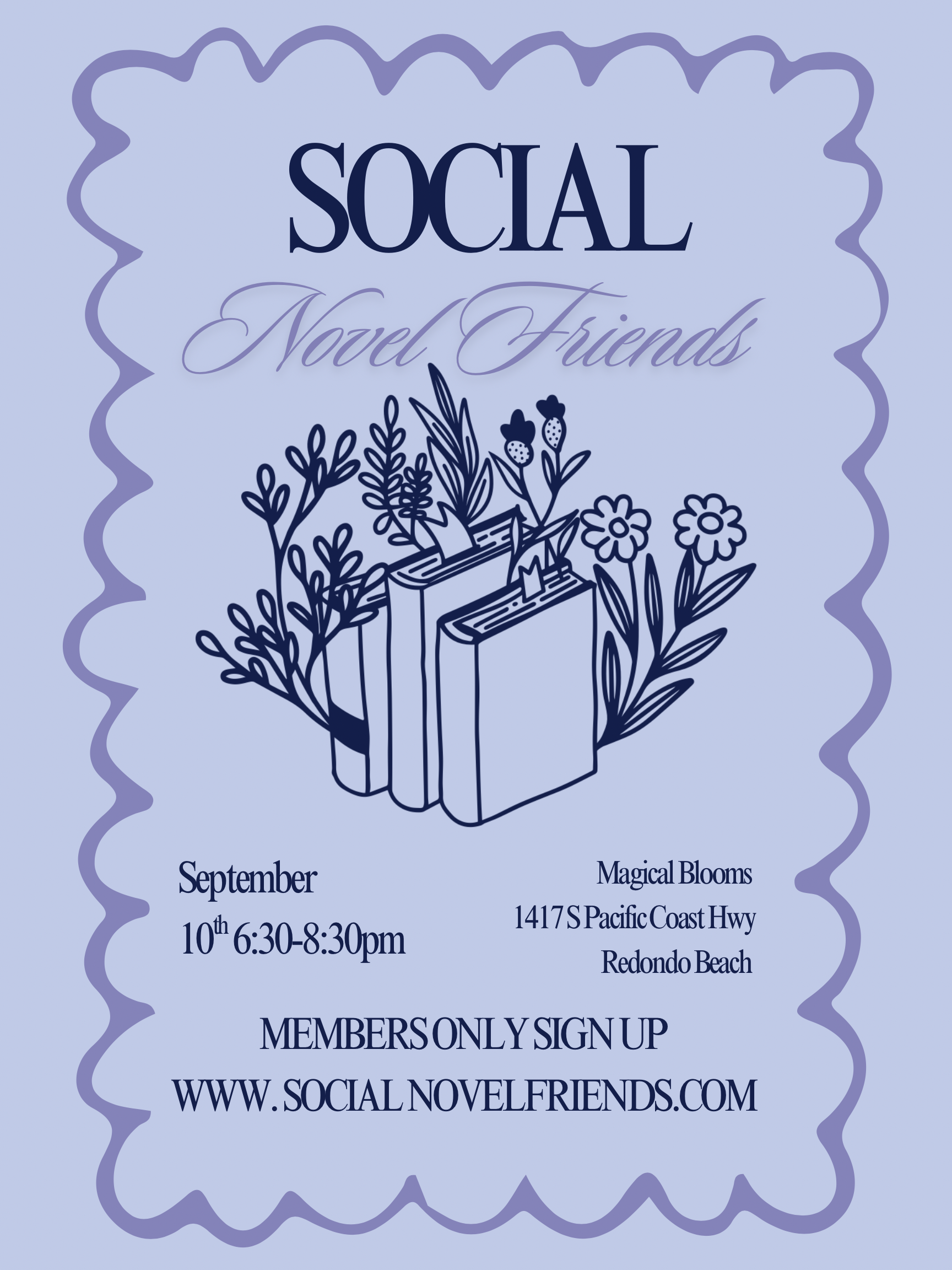 A Brand New Chapter Begins: Social Novel Friends Book Club at Magical ...